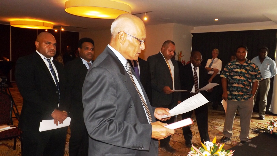 Malum Nalu: National Petroleum Company of PNG board members sworn in