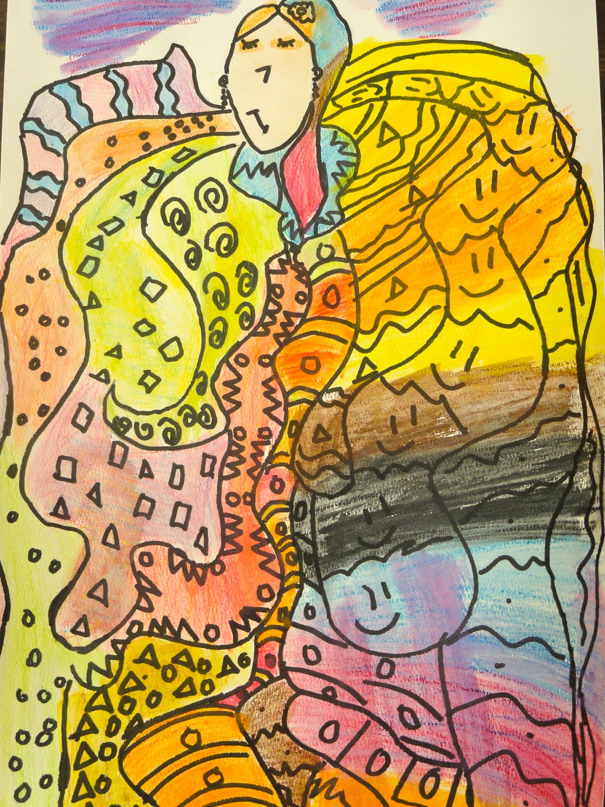 Art- It's Made To Be Seen: 4th Grade- Klimt Quilts