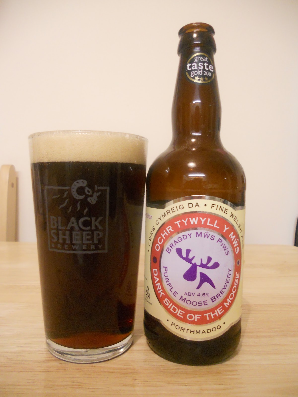 Real Ale Of Britain: Beer 11 - Purple Moose Brewery - Dark Side Of The ...