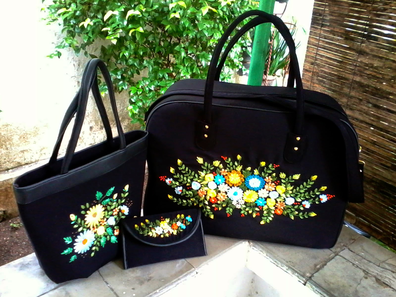 tas sulam pita | LKP Kusuma Sari