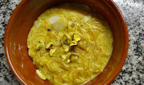 Seviya Kheer Recipe - Seviya Custard Kheer Recipe