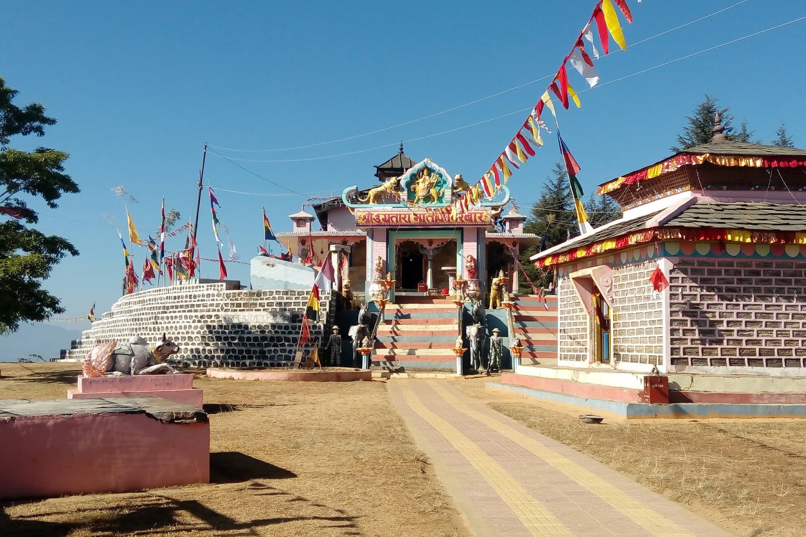 ugratara temple dadeldhura ! उग्रतारा देवीको मन्दिर - Tour nepal