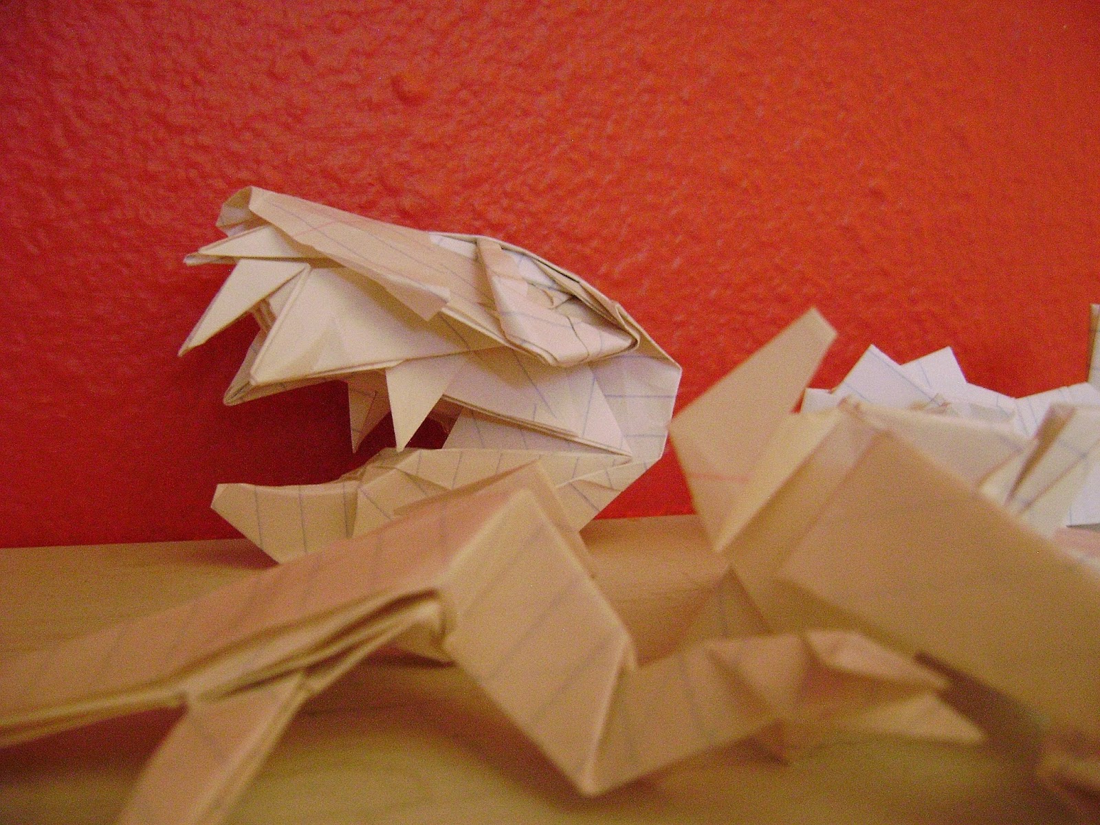 Origami T-Rex - WIP