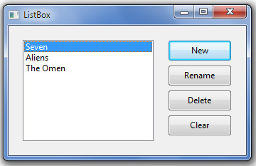 wxpython advance widgets wx.ListBox | Tutorial101