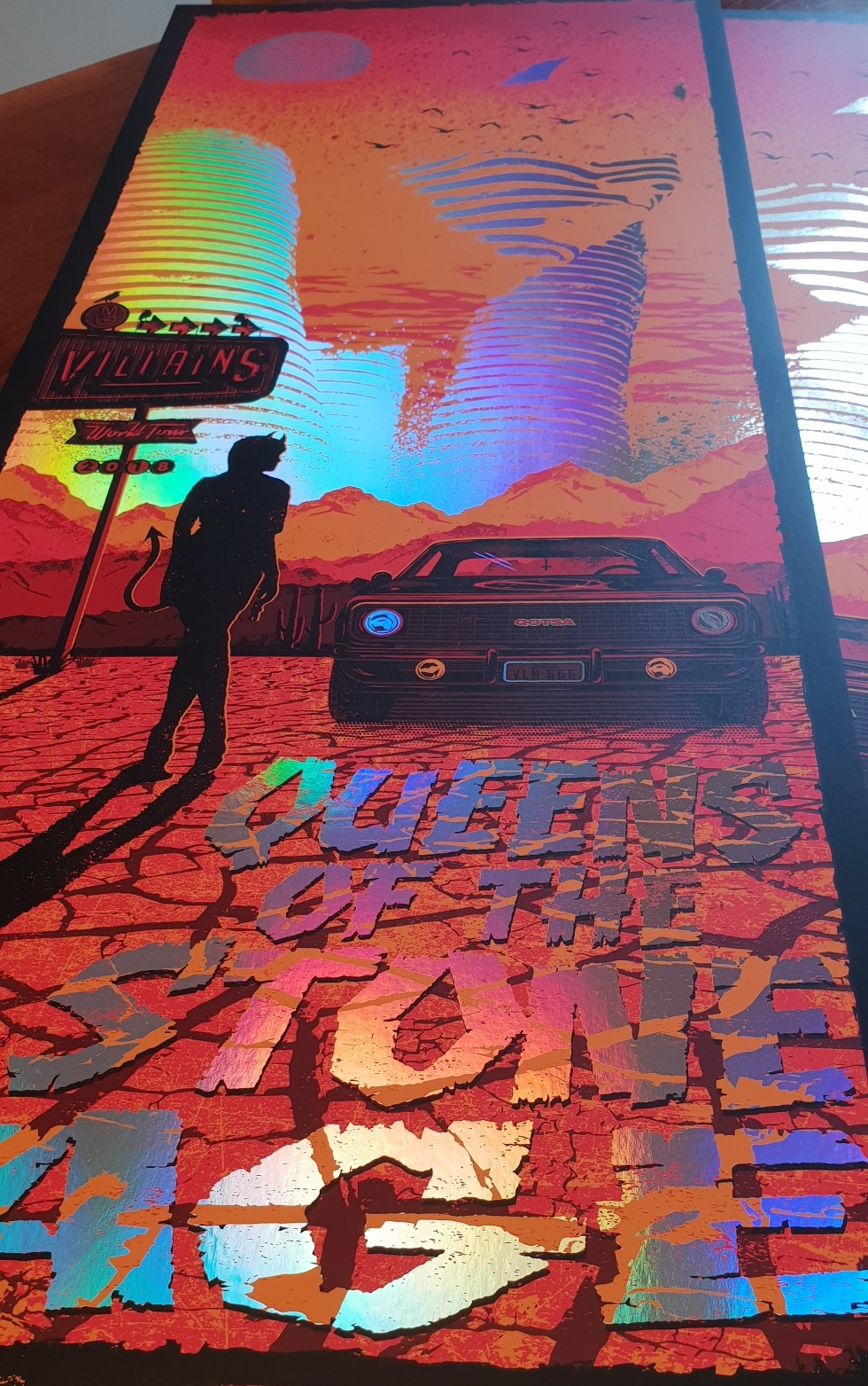 INSIDE THE ROCK POSTER FRAME BLOG: Queens of the Stone Age Adelaide ...