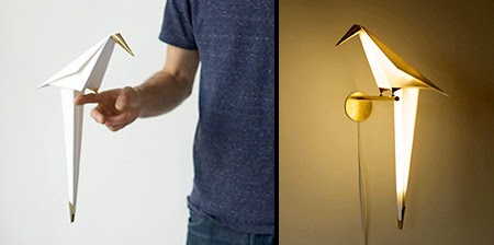 Origami Bird Lamp | better old days