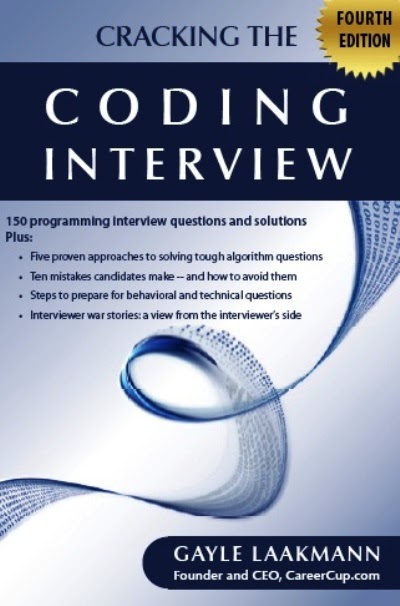 Cracking The Coding Interview Fourth Edition 150 Programming Interview Questions And Solutions
