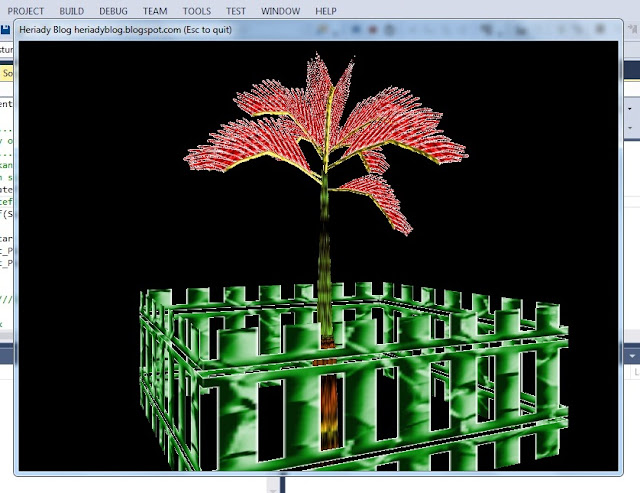 heriady blog: Membuat Objek 3D Pohon / Bunga OpenGL