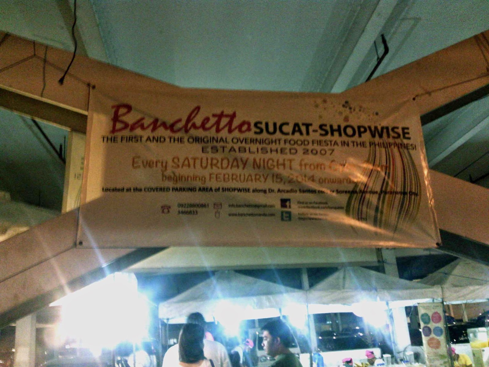 It's The Time to Chill: Banchetto at Sucat!