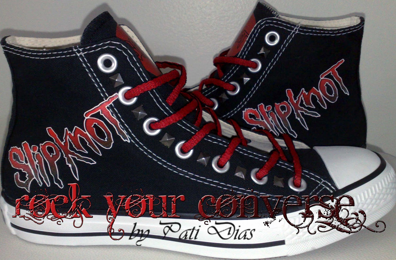 Converse All Star Customizado - Rock Your Converse!: O som pesado do ...