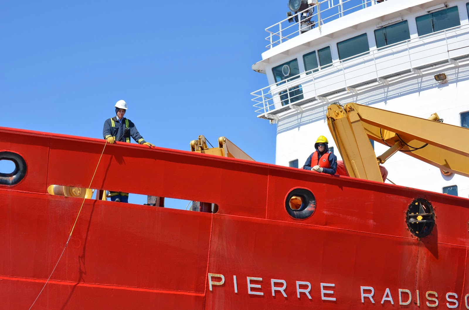 Vessels in the Welland Canal: CCGS Pierre Radisson - Ice Breaker