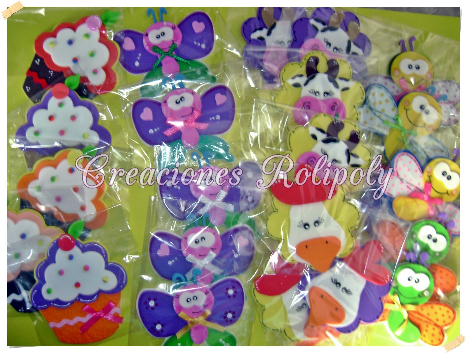 creaciones rolipoly: IMANES PARA HELADERA VARIOS MODELOS...