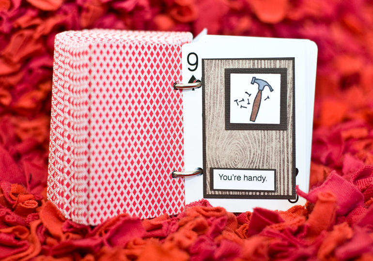 Scrap Yard Cards: 52 Things - A Valentine's Gift