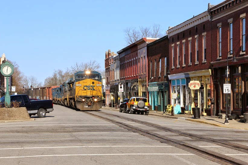 Michigan Exposures: Street Running Trains