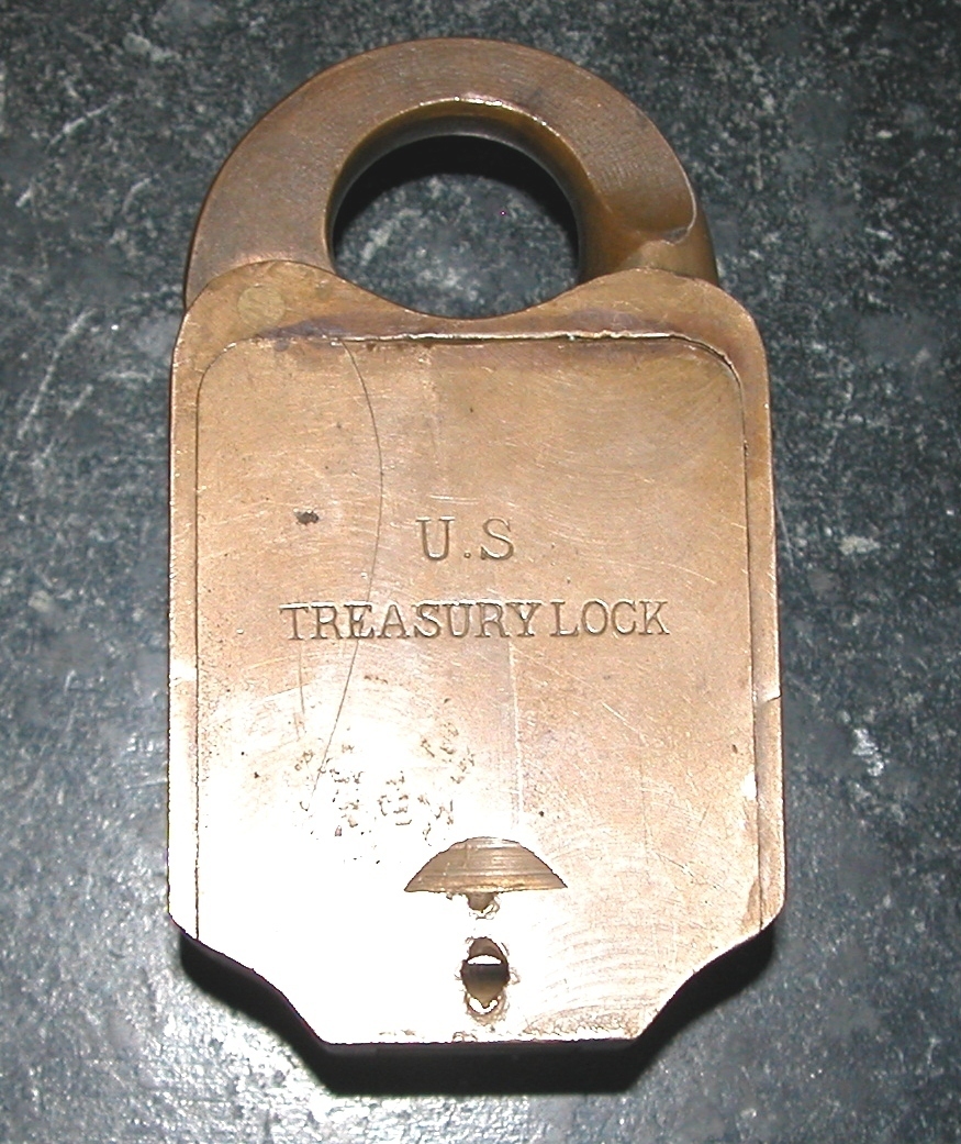 RestraintsBlog: Clarke Combination Padlock: U.S. Treasury Lock