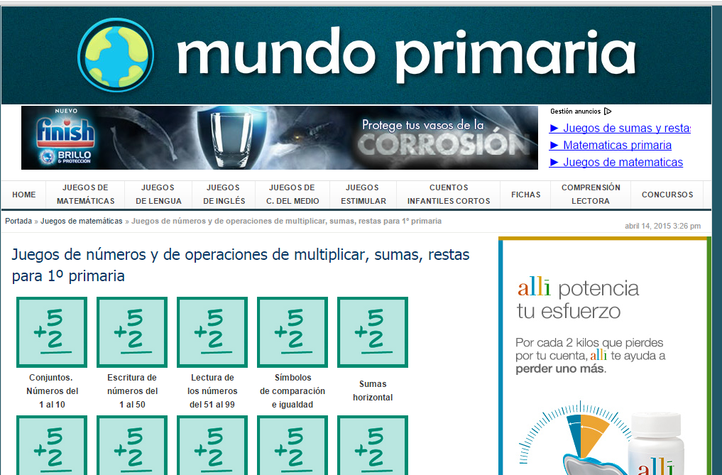 El rincón de los números