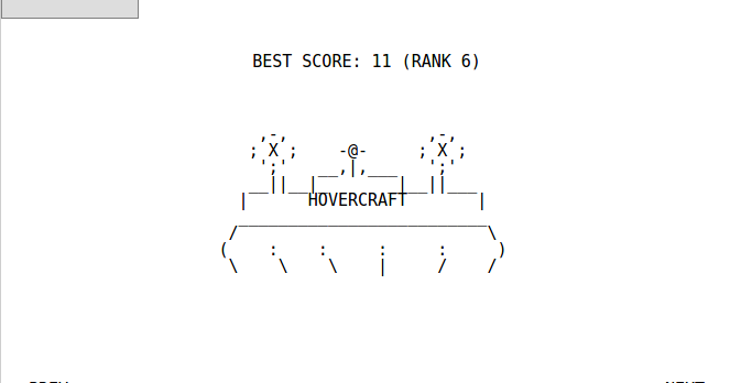ASCII Art Boats