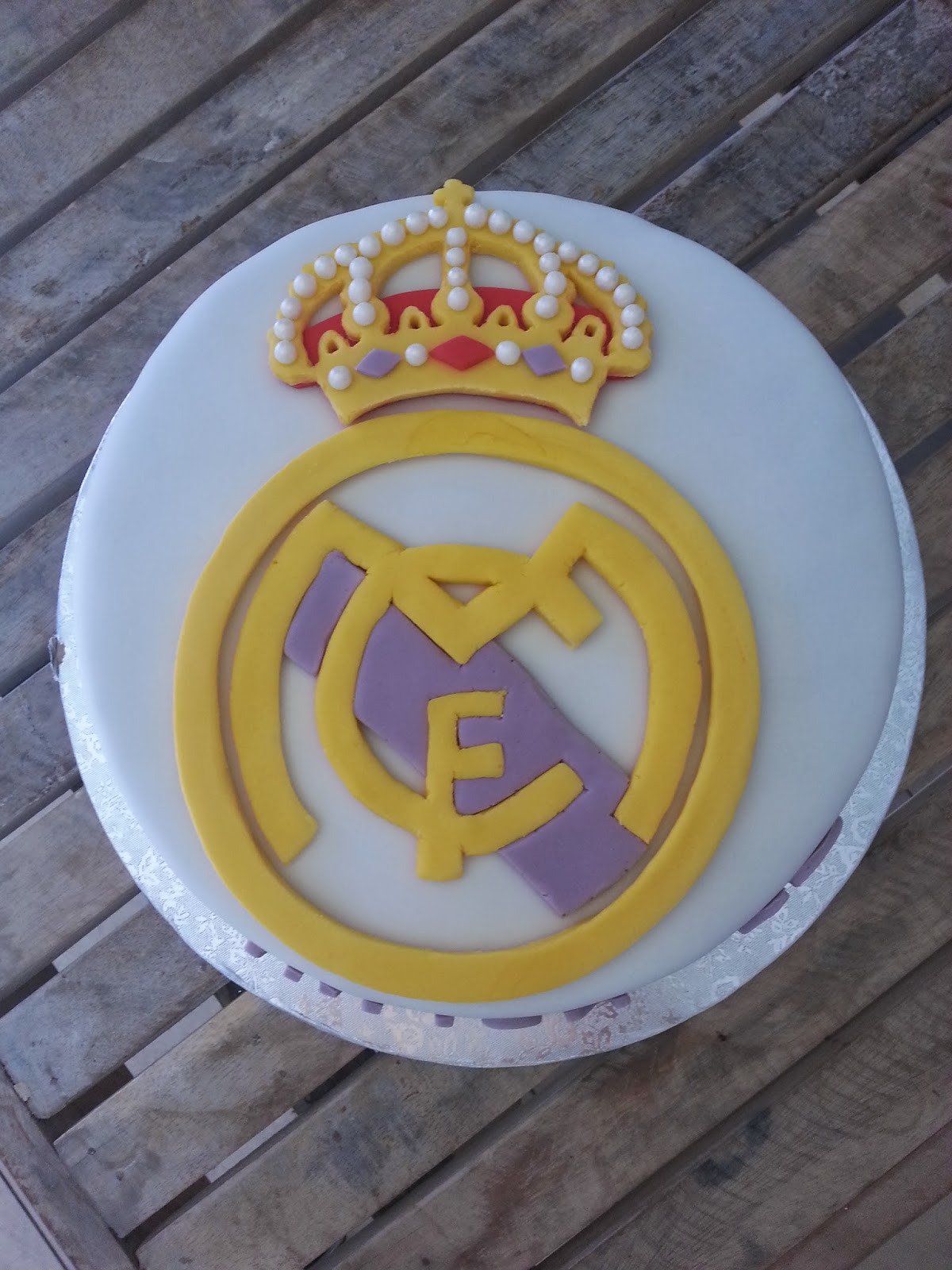 El Racó de la Consol: Pastel del Real Madrid
