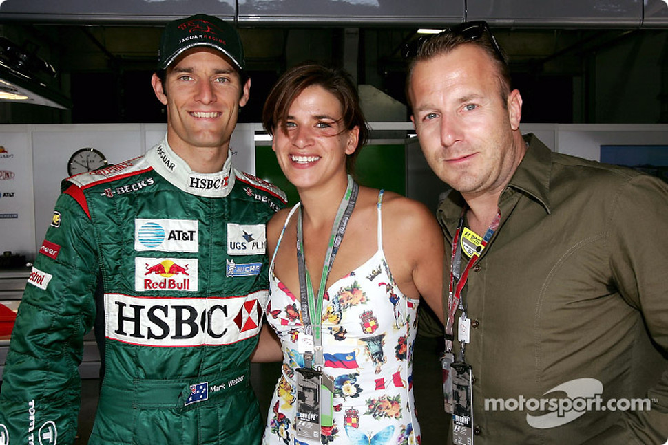 Mark Webber with Wife Pics | All Sports Stars