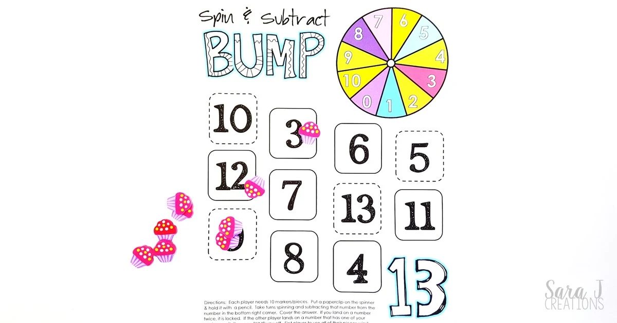 10 Ways to Use Mini Erasers for Learning | Sara J Creations