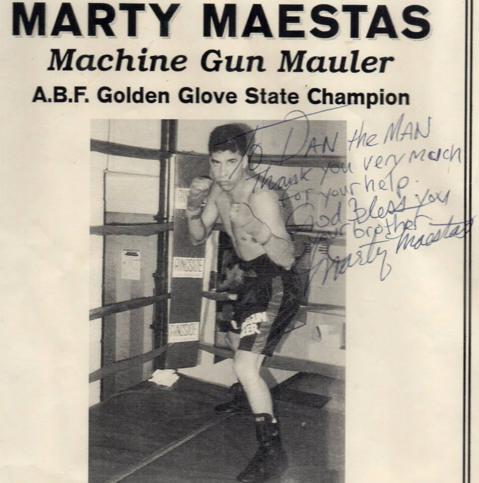 THE BOXING GURU'S HALL-OF-FAVORITES: MARTY MAESTAS