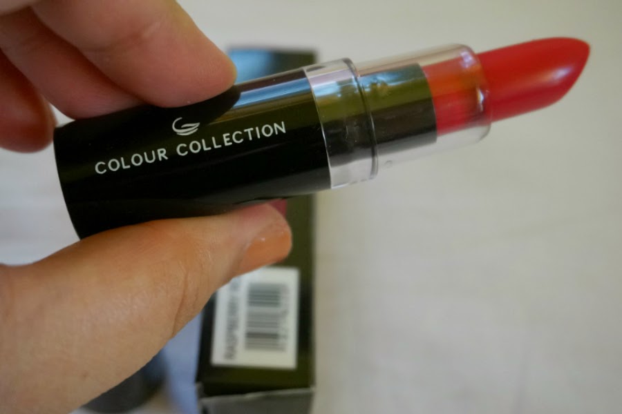 Colour Collection HD Lipstick in Raspberry Red | Review, Photos ...