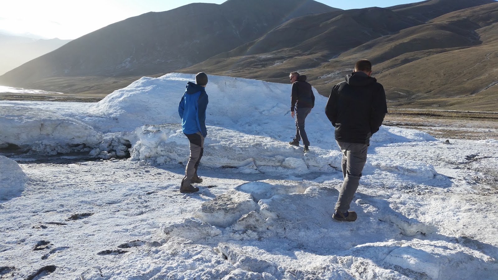 Arctic Resolution: Some salty waters: Thenardite, halite, and gypsum