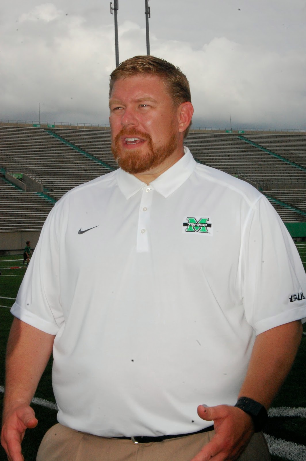 Collier Sports Zone Live: Marshall Football Defensive End Coach Sean ...