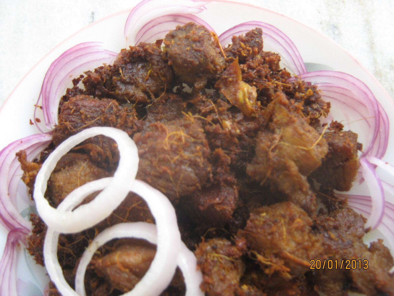 Variety Cooking: mutton fry