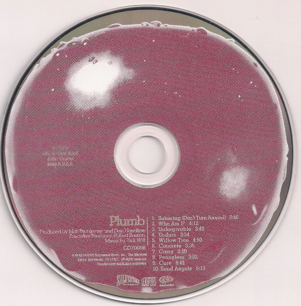 Encarte: Plumb - Plumb - Encartes Pop