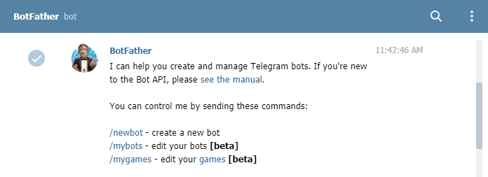 node-telegram-bot-api, 建立你的telegram機器人 | 世界因你而進步-OPEN壽司