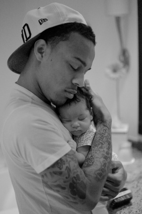 Kemi Online ♥: Precious photo of Bow Wow & daughter Shai
