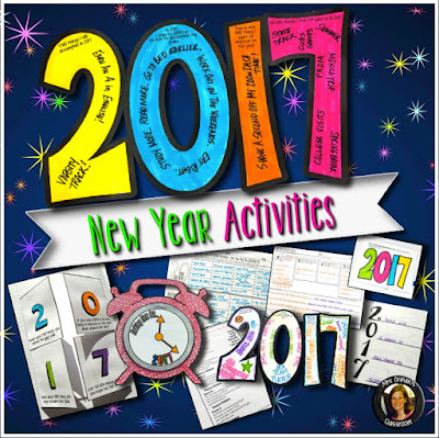 Mrs. Orman's Classroom: New Year Resolutions & Goals Activities