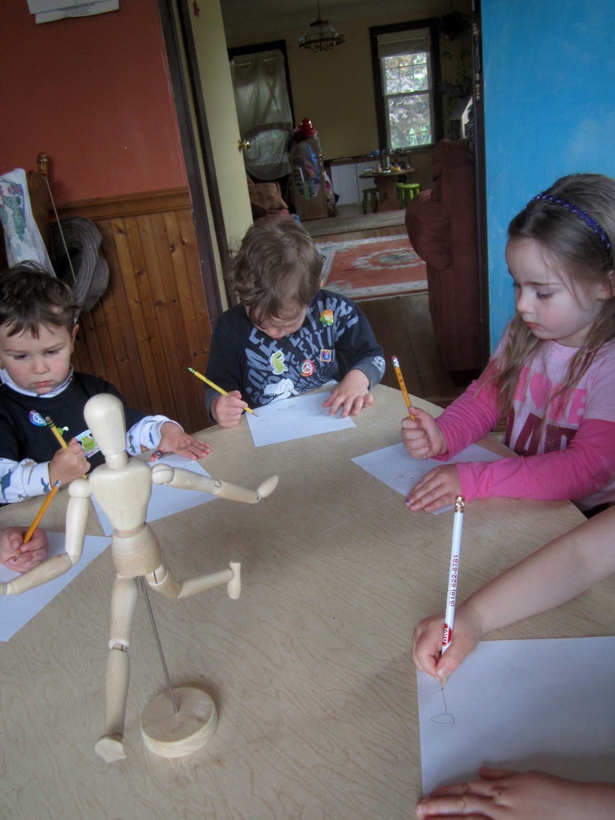 art and soul preschool: Figure Drawing