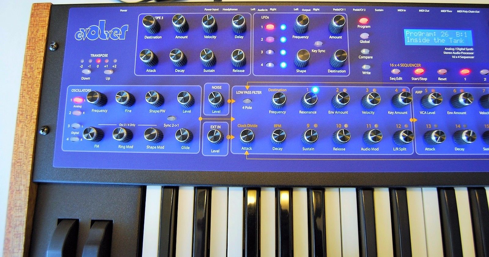 MATRIXSYNTH: Dave Smith Instruments Mono Evolver Keyboard (PE Edition) SN 00419