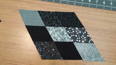 PJ's Crafty Creations: Nine Patch Diamonds - a 3D Block