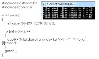 materi struktur data: definisi array dan variabel