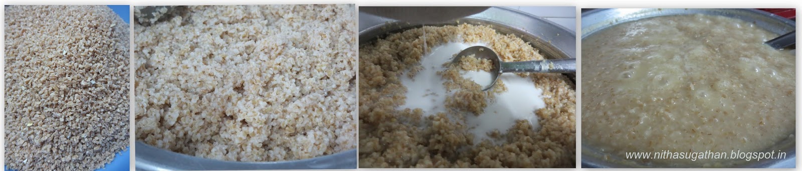Nitha's Cookbook: Samba Broken Wheat Payasam (Nuruku Sooji Gothambu ...