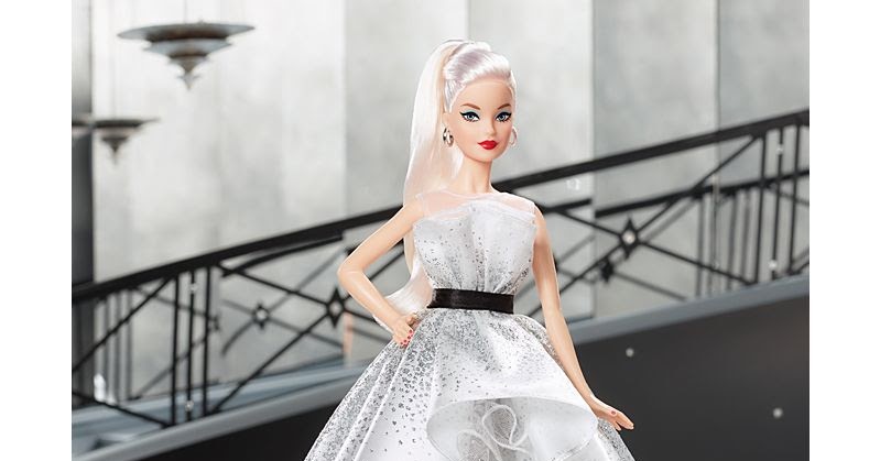 Satchel: New 60th Anniversary Gwen Stefani Style Platinum Blonde Barbie ...