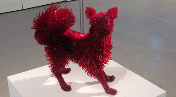 Kuweight 64: SCULPTURES OF ANIMALS WITH SHATTERED GLASS