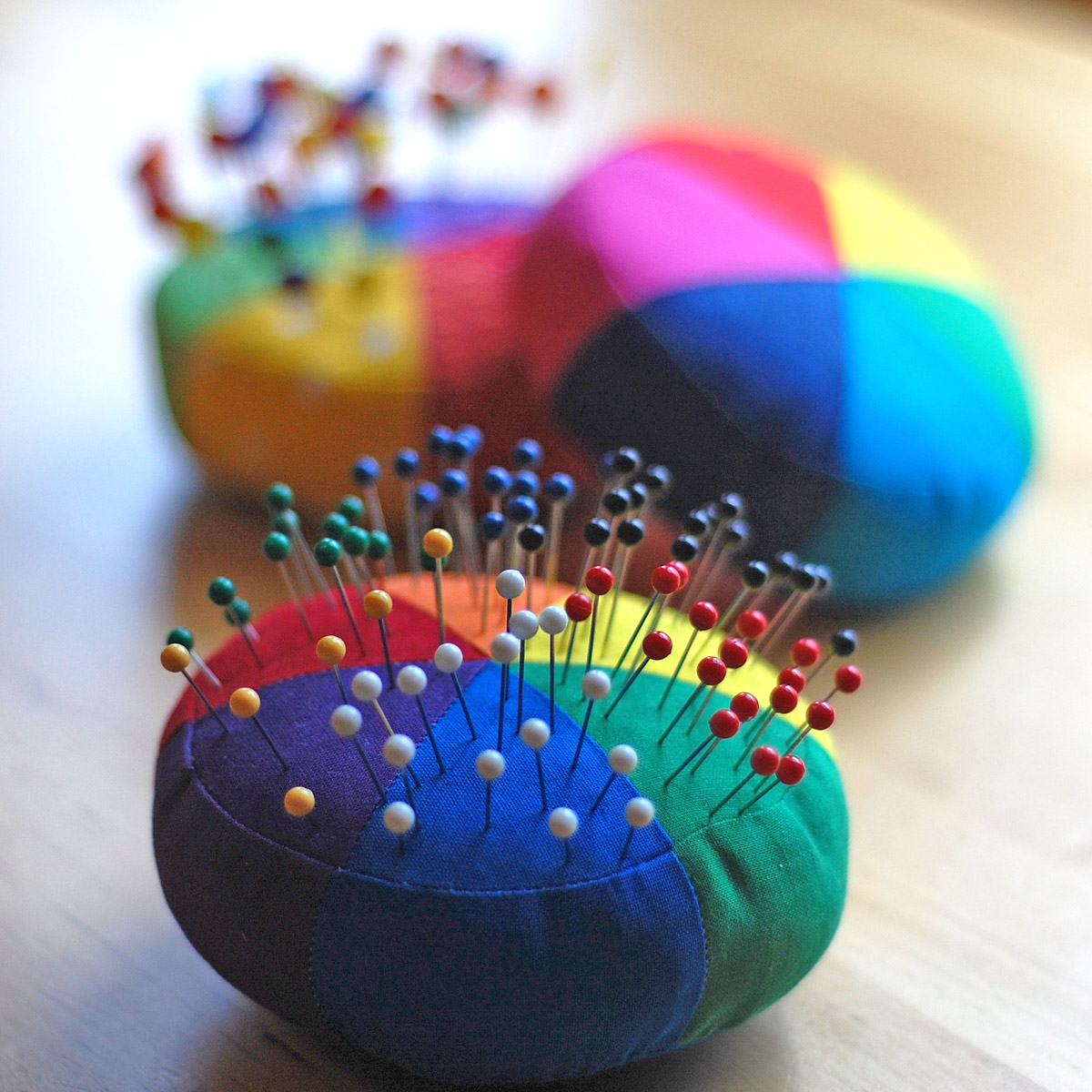 Miss Sews it all Make Your Own Color Wheel Pincushion Miss Sews it all Make Your Own Color Wheel Pincushion