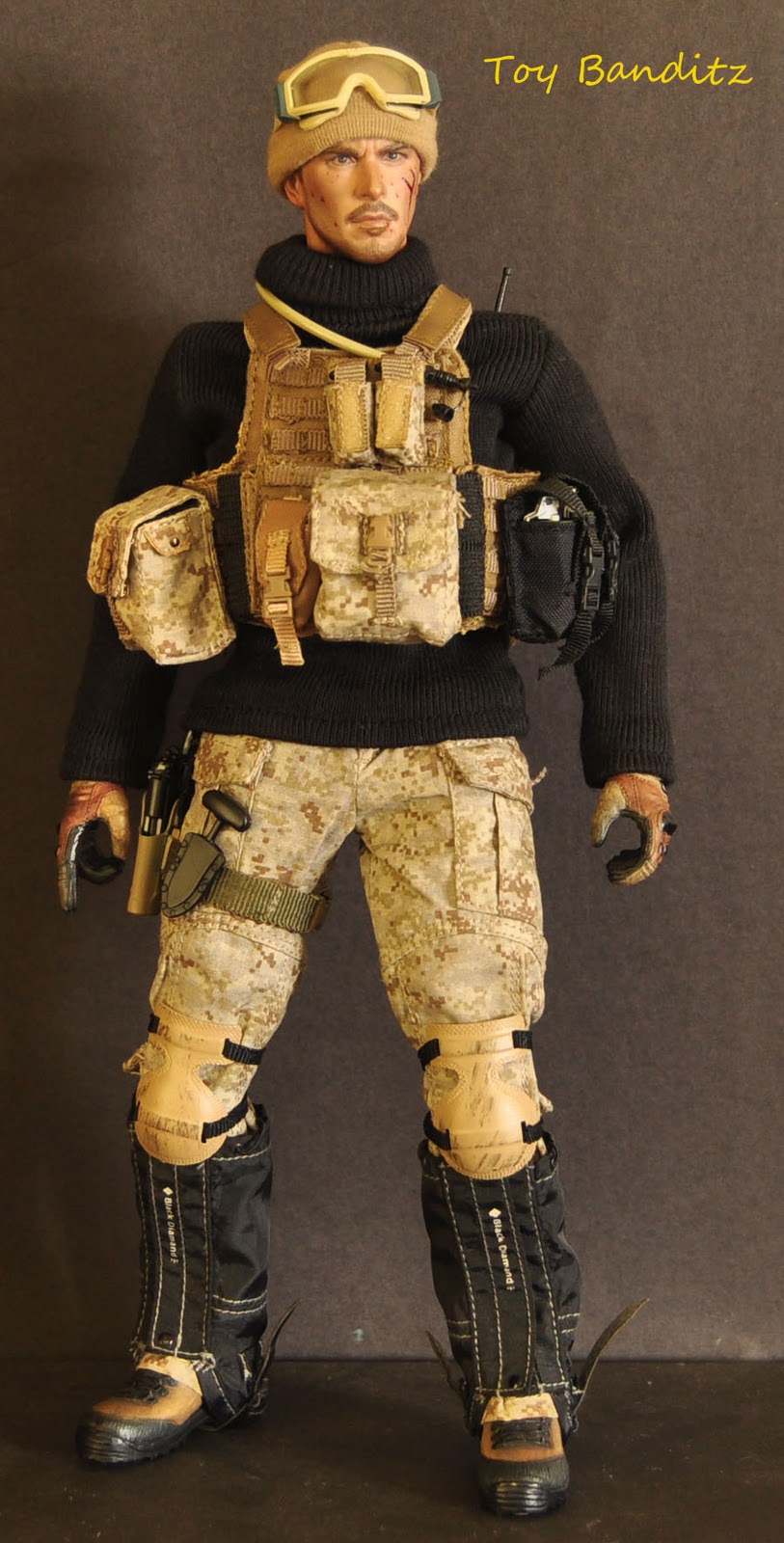 toy banditz: NAVY SEAL GUNNER KITBASH