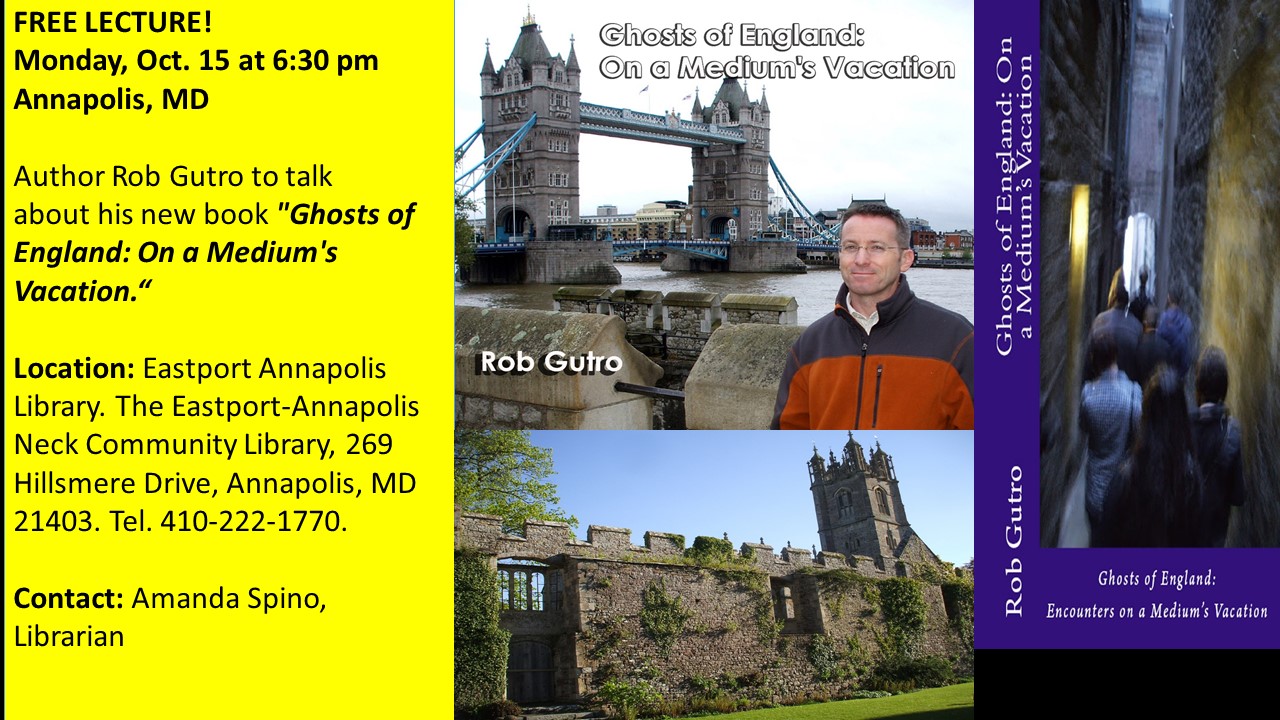 Rob Gutro's Paranormal Blog *Moved to www.robgutro.com*: Tonight ...