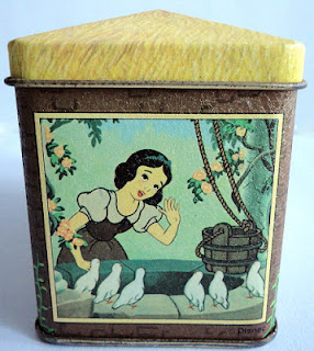 Filmic Light - Snow White Archive: Snow White "Cottage" Tin Made in England