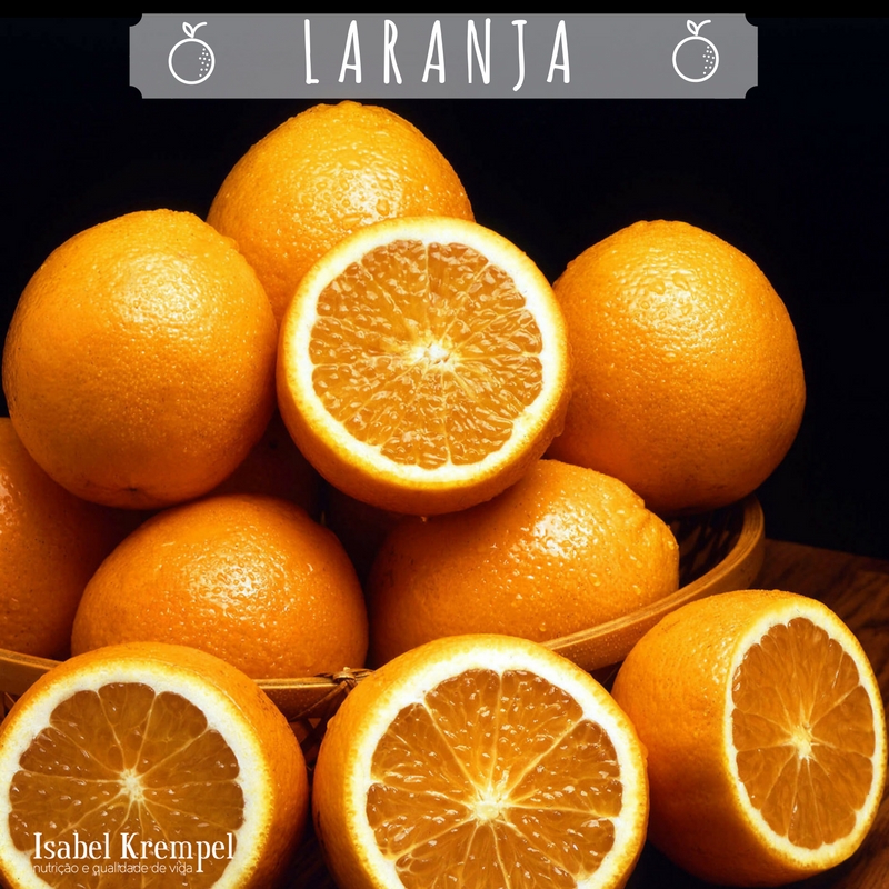 Nutricionista Isabel Krempel: Laranjas