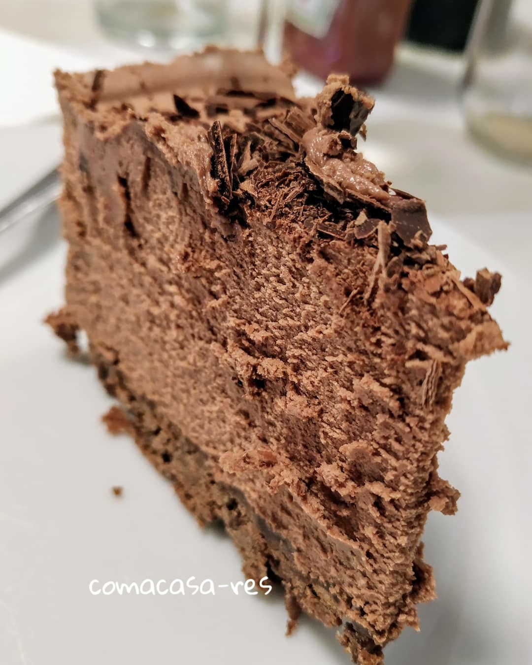 Com a casa, res!: PASTÍS DE MOUSSE DE XOCOLATA