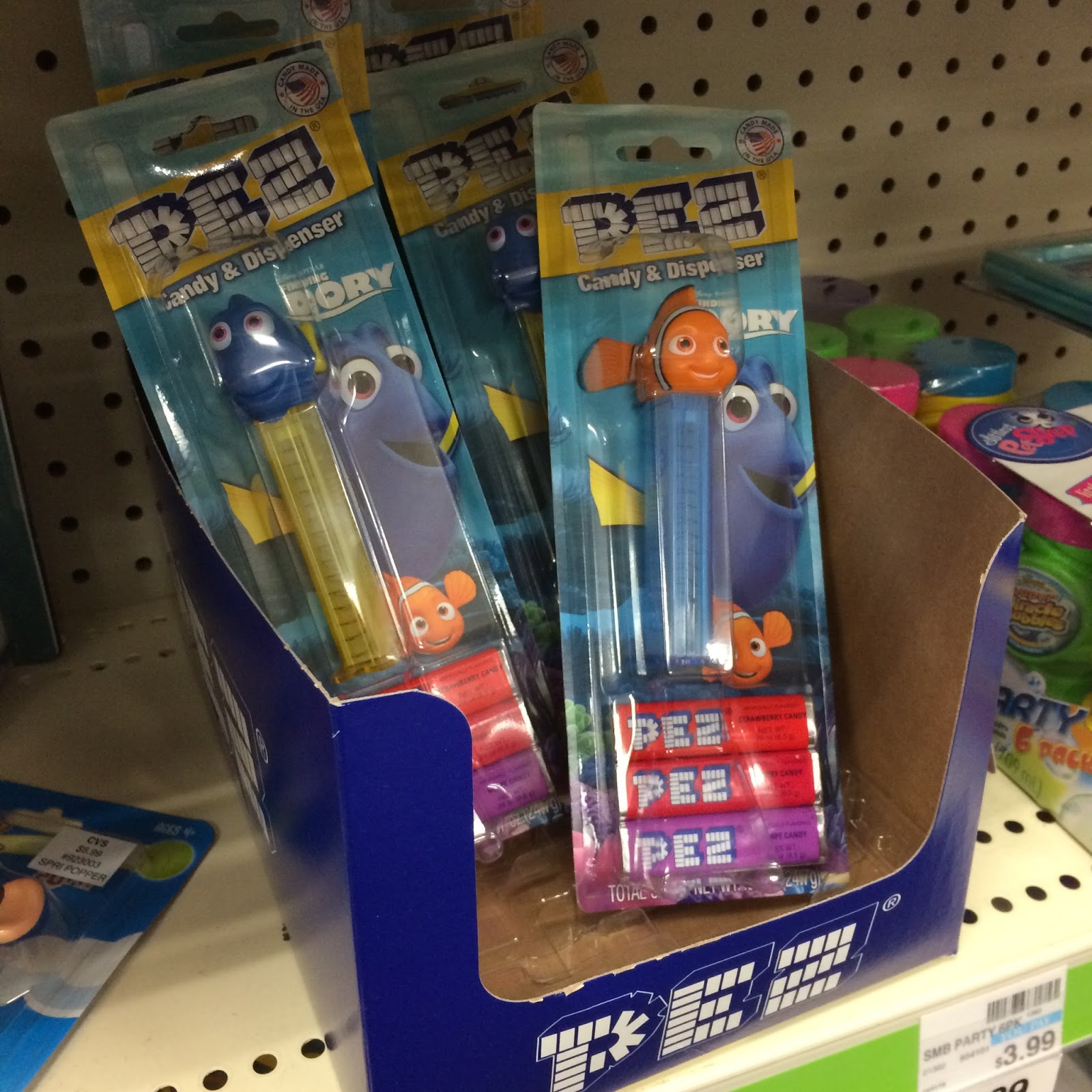 Dan the Pixar Fan: Finding Dory: PEZ Assortment