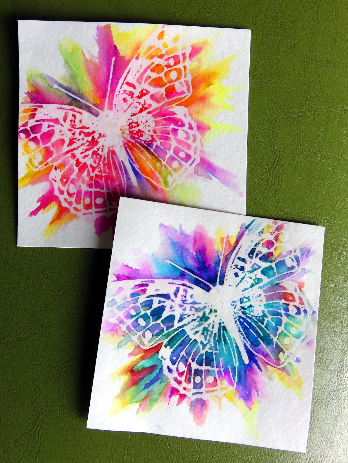 "Hi" Notes: A Splash of Color!