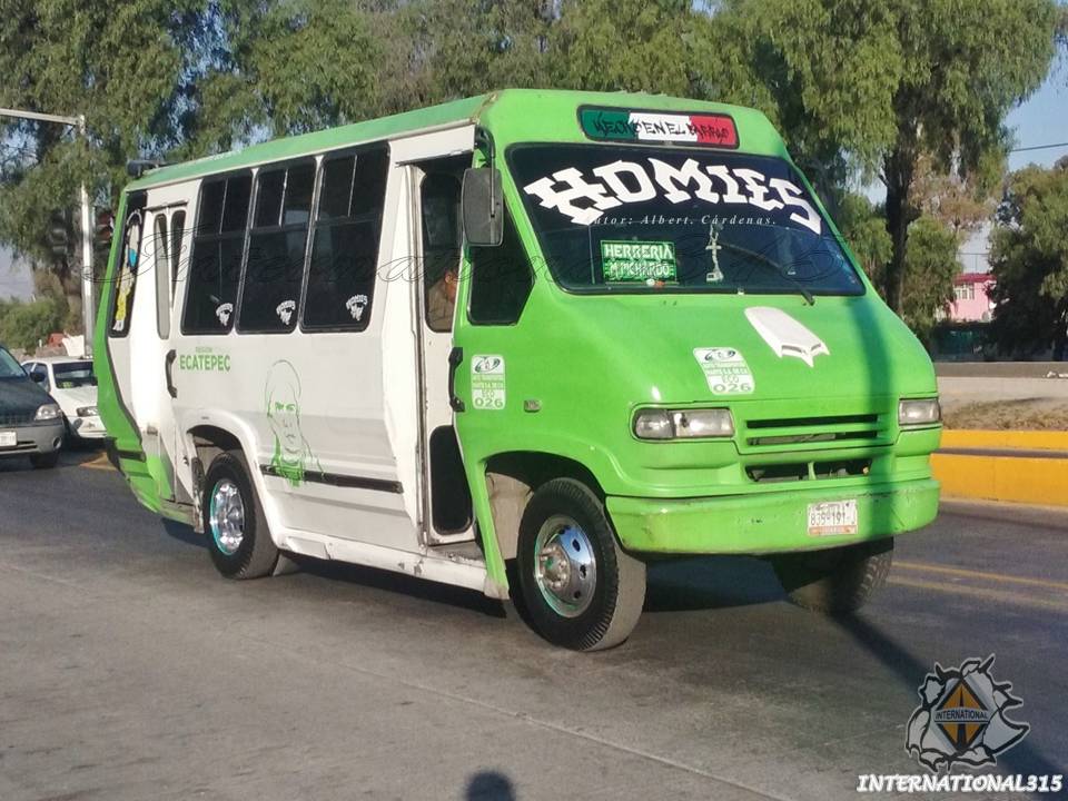 International315.: Microbuses Ciudad de México y Estado de México.