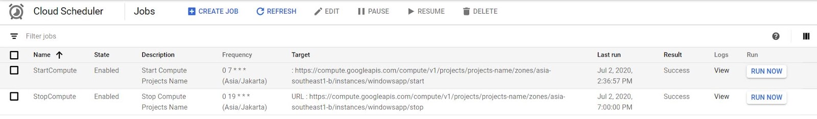 Tutorial Start dan Shutdown VM Compute Engine Google Cloud Platform ...